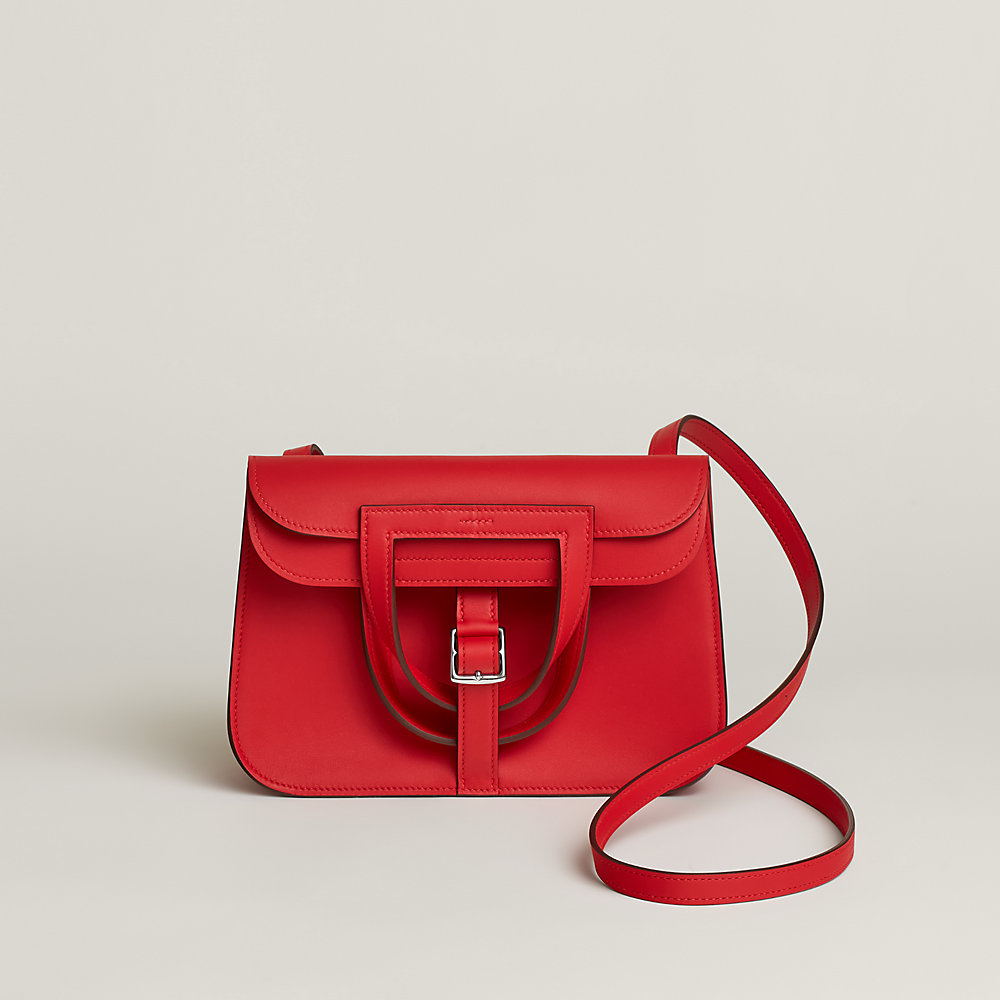 Halzan mini bag - Red | Hermès Mainland China