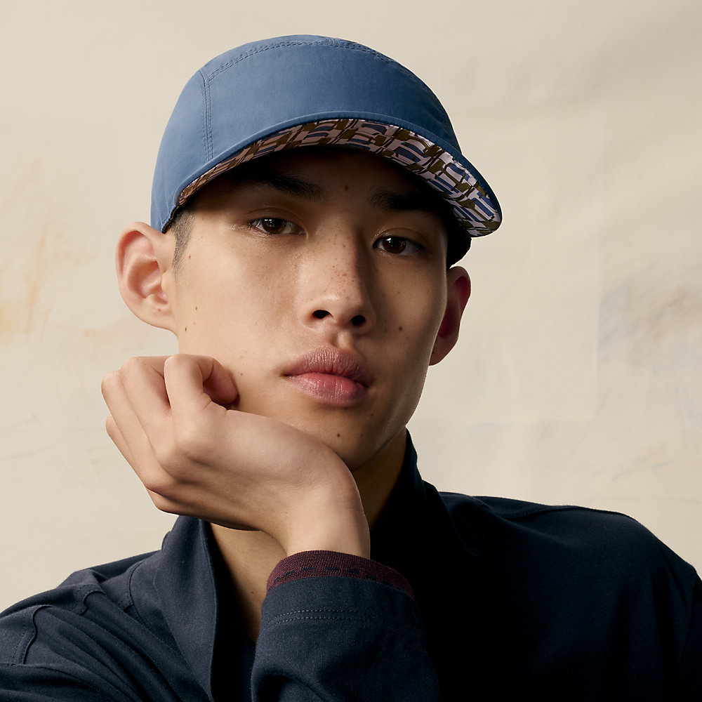 Nevada Wave cap - Blue | Hermès Mainland China
