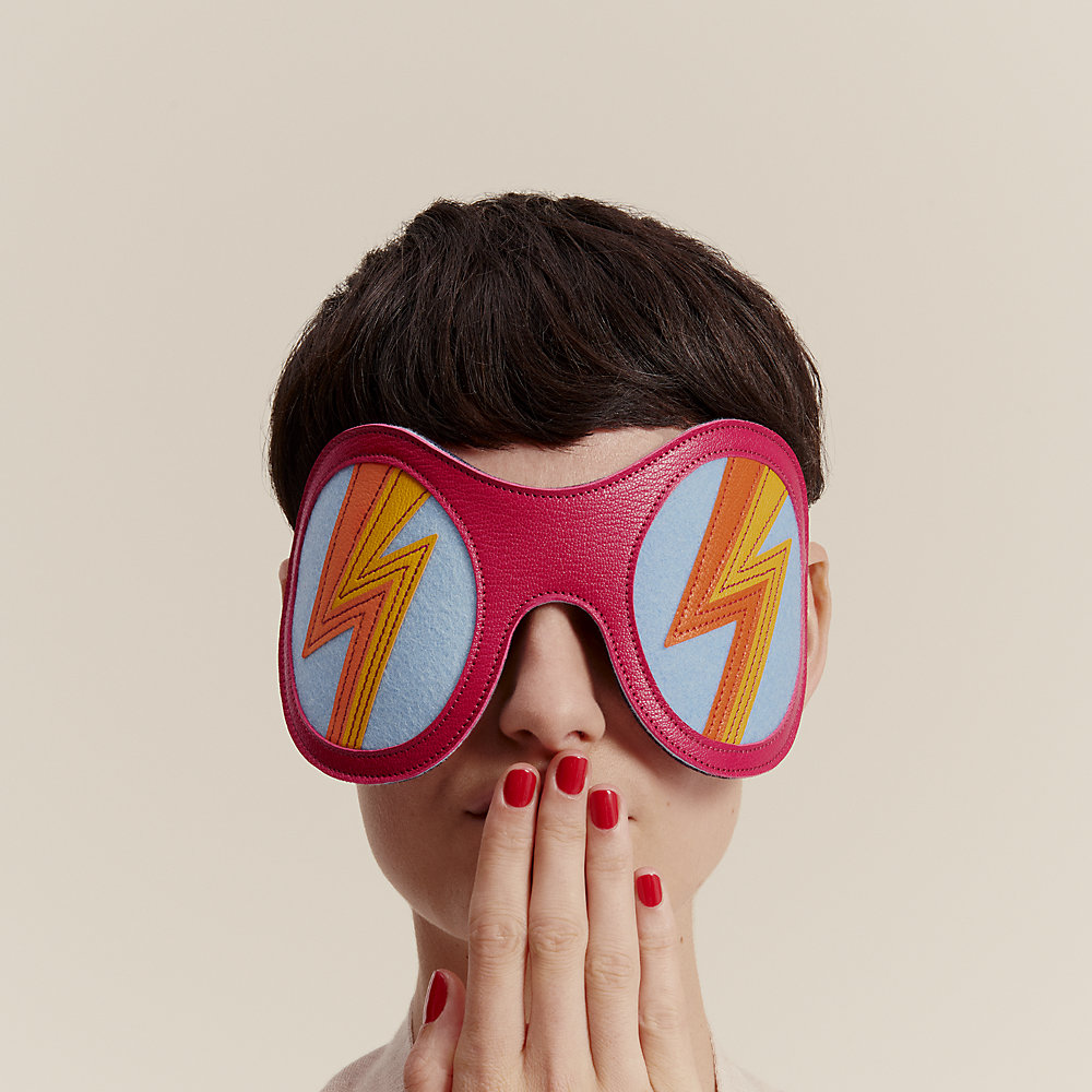 Not Sleepy round travel mask | Hermès Mainland China