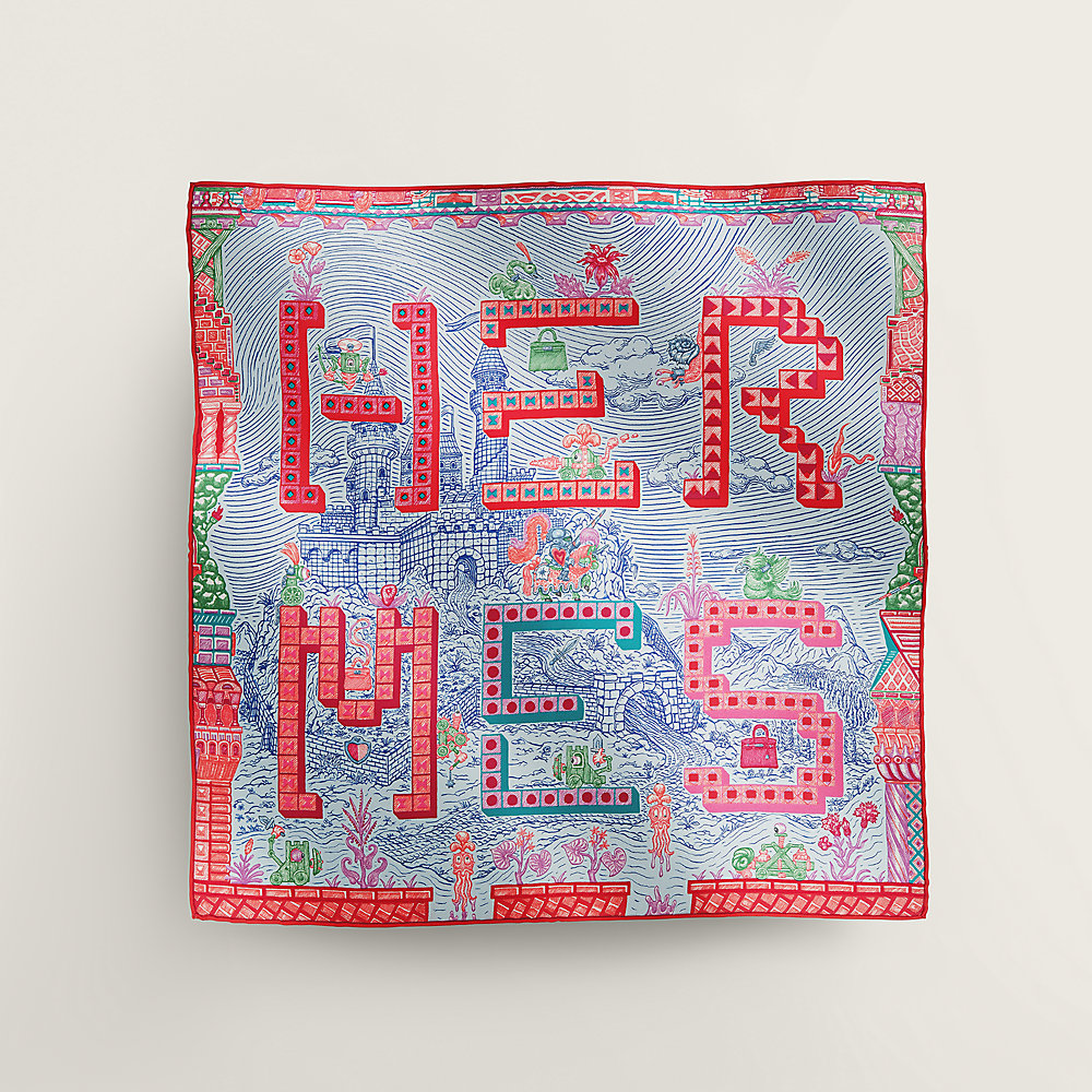 Super Silk Quest Detail scarf 45 | Hermès Mainland China
